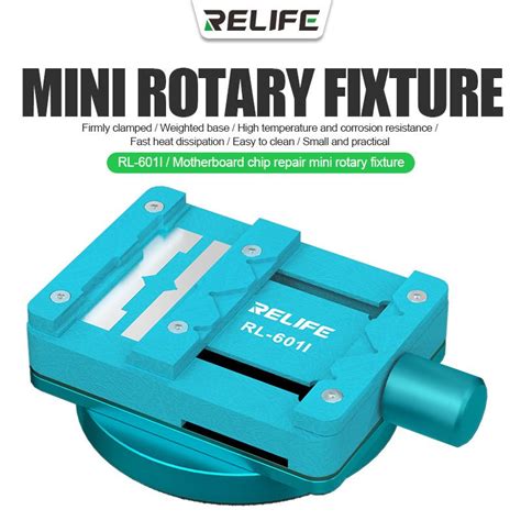 Relife Rl 601i Motherboard Chip Repair Mini Rotating Fixture Phone