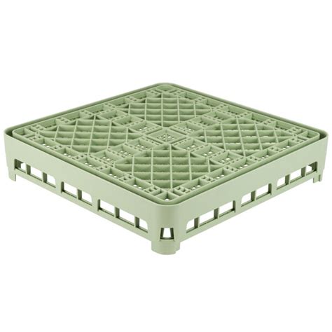 Vollrath 52671 Signature Full Size Light Green Flatware Rack