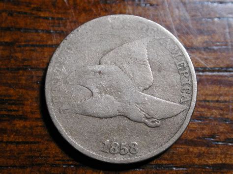 1858 Ll Flying Eagle Cent Nice For Sale Buy Now Online Item 774525