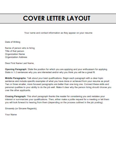 83 Great Cover Letter Examples To Download