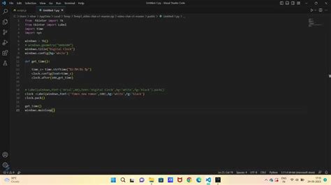 niharika kontham on linkedin internpe miniproject python digitalclock