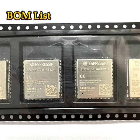 Esp32 S3 Wroom 1 Esp32 S3 Wroom 1 N4 Esp32 S3 24 Ghz Wi­fi And Ble 5 Module Active Components