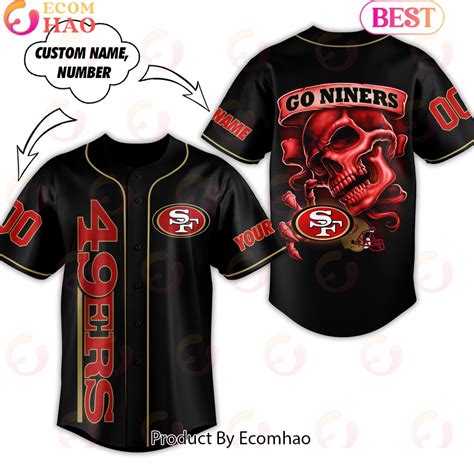 Personalized Saint Francisco 49ers Go Niners Baseball Jersey Ecomhao