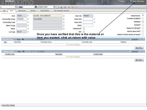 Create A New Work Order In Ibm Maximo