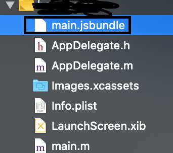 Xcode ERROR Main Jsbundle Does Not Exist React Native Stack Overflow