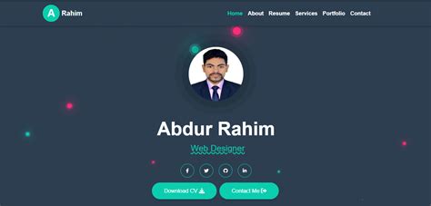 GitHub AbdurRaahimm Portfolio See Preview Website