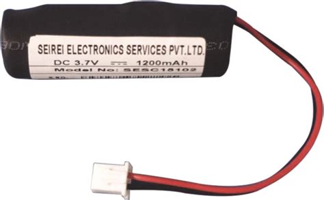 3 7v 1200mah Battery Nominal Voltage 3 7v Volt V At Best Price In Noida Seirei