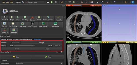 How To Use Segment Editor Effects From Python Script Support 3d