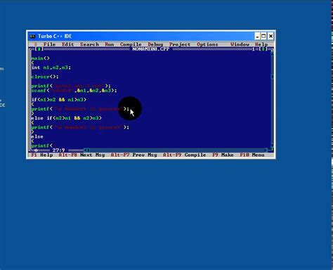If Elseif To Find Largest No Using C Langauge Youtube