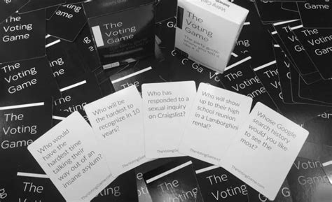 The Voting Game The Adult Party Game About Your Friends Nsfw Edition