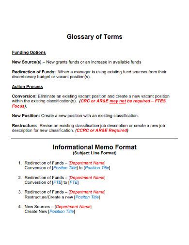 FREE Memo Format Samples To Download