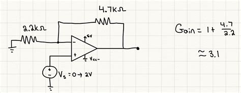 Operational Amplifier Single Supply Op LM324A Output Does Not Change Electrical