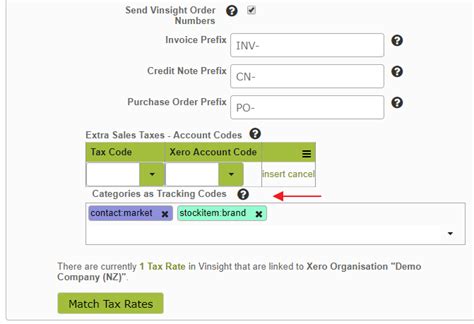 Track Custom Categories In Xero Vinsight