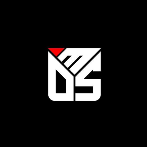 Mos Letter Logo Vector Design Mos Simple And Modern Logo Mos Luxurious Alphabet Design