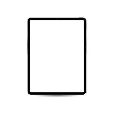 Realistic Tablet Mockup Vector Illustration 20740562 Vector Art At