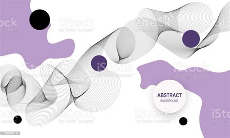 추상적인 선 배경 전단지 브로셔 및 소책자를 위한 템플릿 디자인 0명에 대한 스톡 벡터 아트 및 기타 이미지 0명 가상현실 검은색 Istock