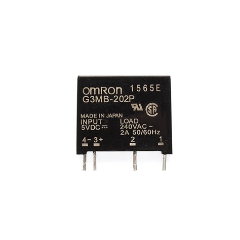 Solid State Relay Omron G3MB 202P 5Vdc 240VAC 2A DIP 4