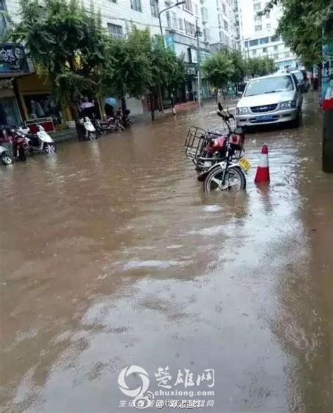 網曝楚雄雙柏傾盆大雨 小時開啟 看海 模式積水沒過轎車輪胎 現場圖 每日頭條