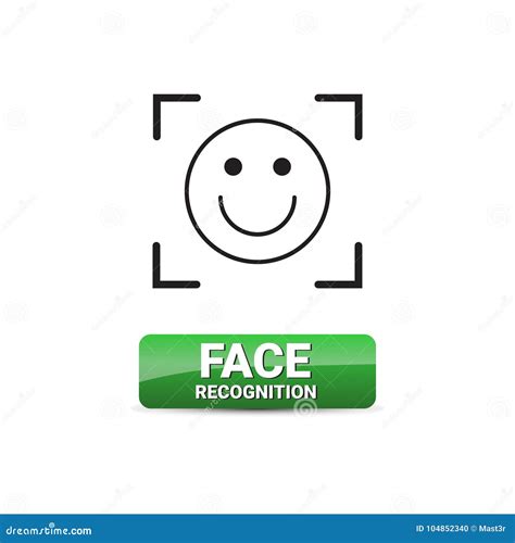 Face Recognition Button Access Control System Scanning Technology Biometrical Identification