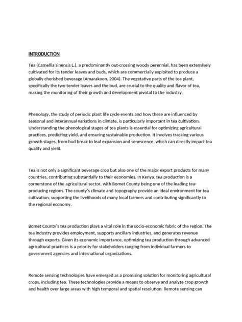 Introduction Problem Statement Pdf Remote Sensing Wellness