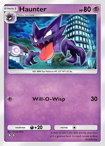 All Haunter Cards From Pokémon Tcg Pocket Pokémon Zone