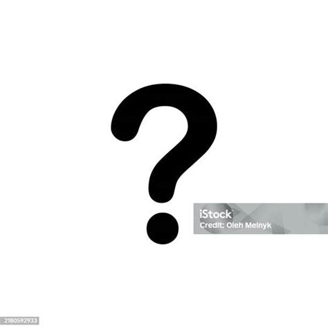 물음표 아이콘입니다 물음표 간단한 검은 스타일 기호 기호 기호 응용 프로그램 및 웹 사이트 벡터 일러스트 레이 션 물음표에 대한 스톡 벡터 아트 및 기타 이미지 Istock