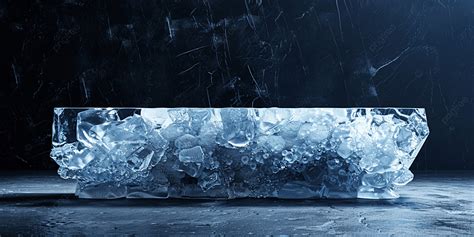 반짝이는 얼음 결정에 싸인 서리가 내린 직사각형 물체 직사각형 빙 싸늘한 배경 일러스트 및 사진 무료 다운로드 Pngtree