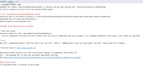 Android Service Credentials File Does Not Exist Please Check The Service Credentials Path And