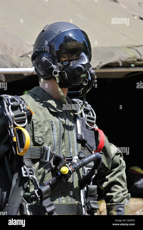 Fighter Pilot Helmet And Suit Isolate On White Background 59 Off