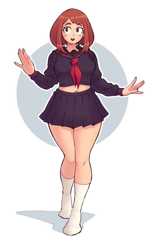 Thicc Ochako By Suoiresnu On Newgrounds