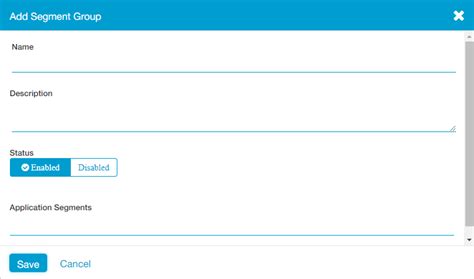 Configuring Segment Groups Zscaler