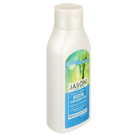 Jason Thicken And Restore Daily Conditioner With Biotin And Hyaluronic Acid