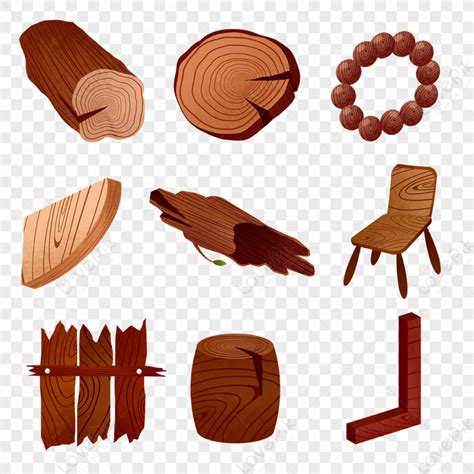 통나무 일러스트 나무 말뚝 의자 재료나무 블록목재 산업 Png 일러스트 무료 다운로드 Lovepik