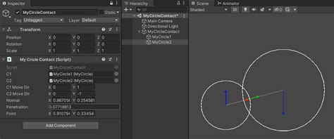 2d物理引擎学习 圆与圆碰撞信息计算 Yanghui01 博客园