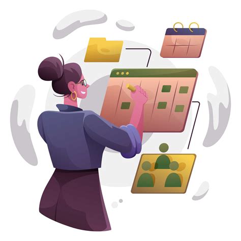 Project Management Illustration