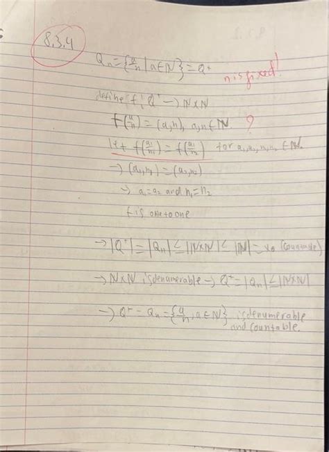 Solved 4 Given N∈n Define Qn Na∣a∈n Use The Definition