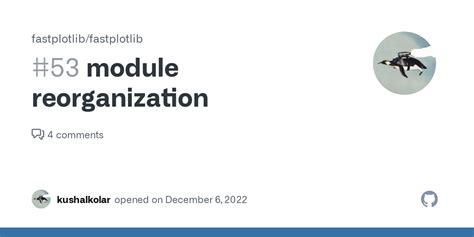 Module Reorganization · Issue 53 · Fastplotlibfastplotlib · Github