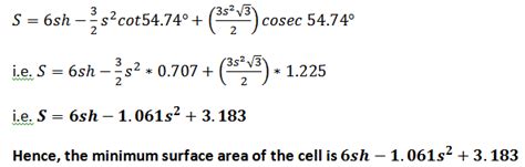 solved in a beehive each cell is a regular hexagonal prism open