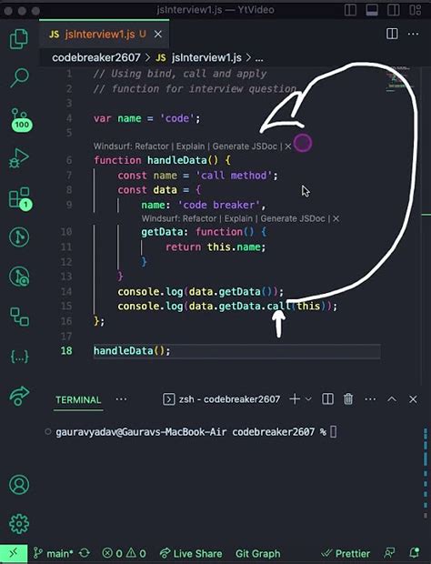 Javascript Interview Question For Call Bind And Apply Shorts