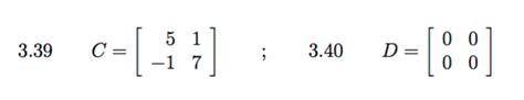 solved for each matrix given below find the eigenvalues and