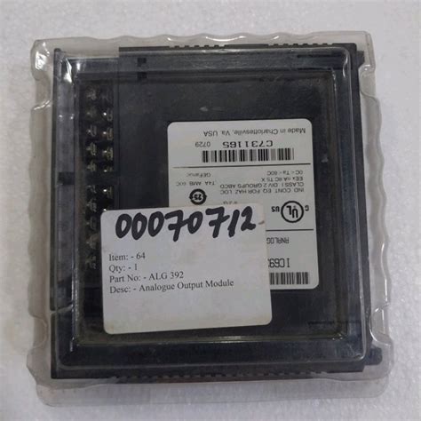 ge fanuc analog output module at ₹ 3000 piece vadva bhavnagar id