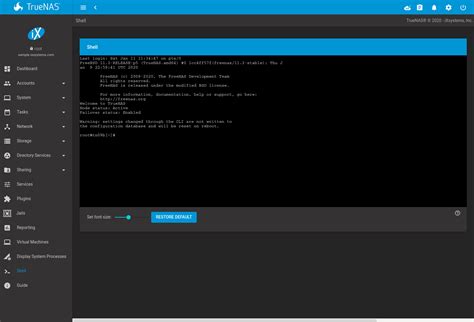 18 Additional Options — Truenas®113 U2 User Guide Table Of Contents