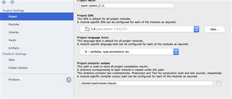 Apache Spark Intellij Ignoring Project Java Source Level Stack Overflow
