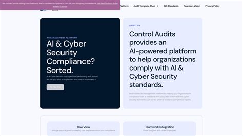 Control Audits Ai And Cyber Security Platform Thejo Ai