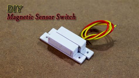 How To Make A Magnetic Sensor Switch Door Security Alarm System Youtube