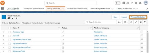 Calibrate Attribute Data Salesforce Trailhead