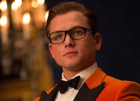 Download A Close Up Shot Of Eggsy From Kingsman Wallpaper