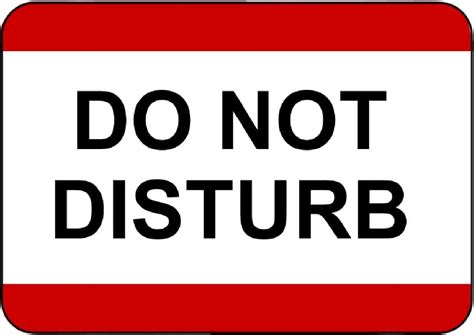 Printable Do Not Disturb Sign Printablelib