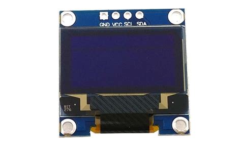 OLED Display I C Pin White Characters