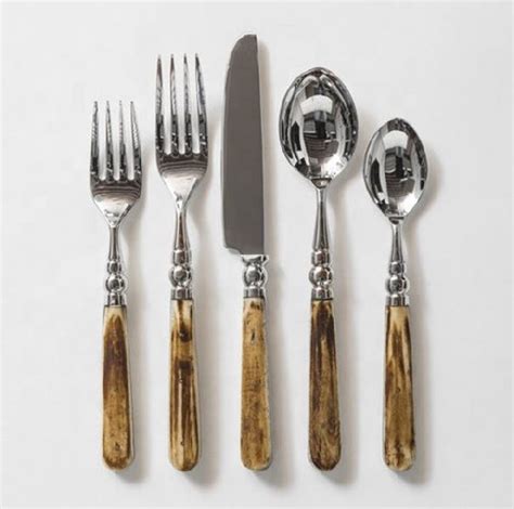 Stainless Steel Bone Handle Flatware Set At Rs 5 In Moradabad Id 5743255